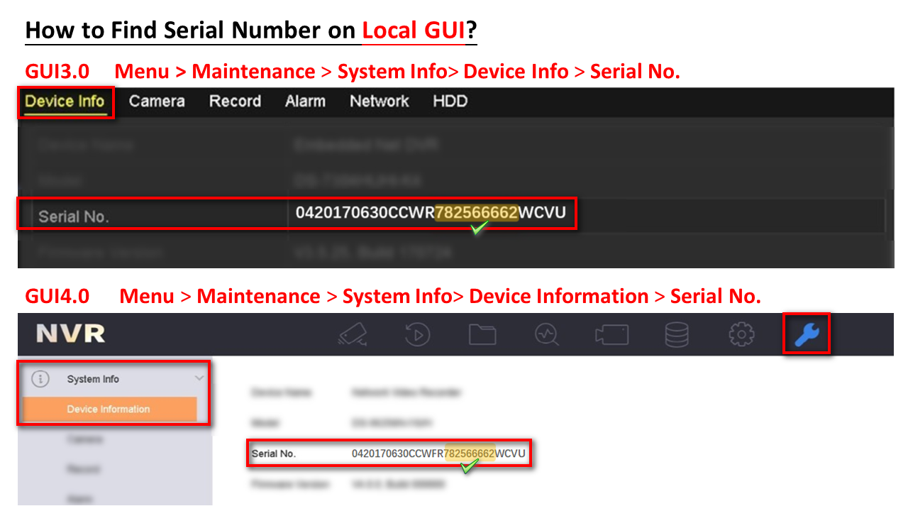 How to Check Device Serial Number - IMPACT SHPK